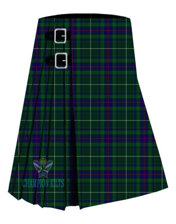 Fraser Gathering Green Modern Tartan Kilt – Clan Tradition kilt