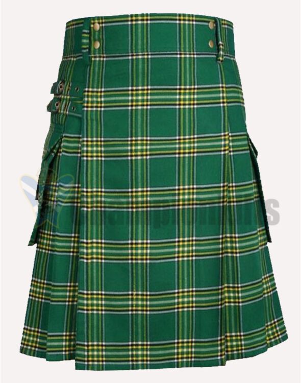 Irish Tartan Utility Kilt